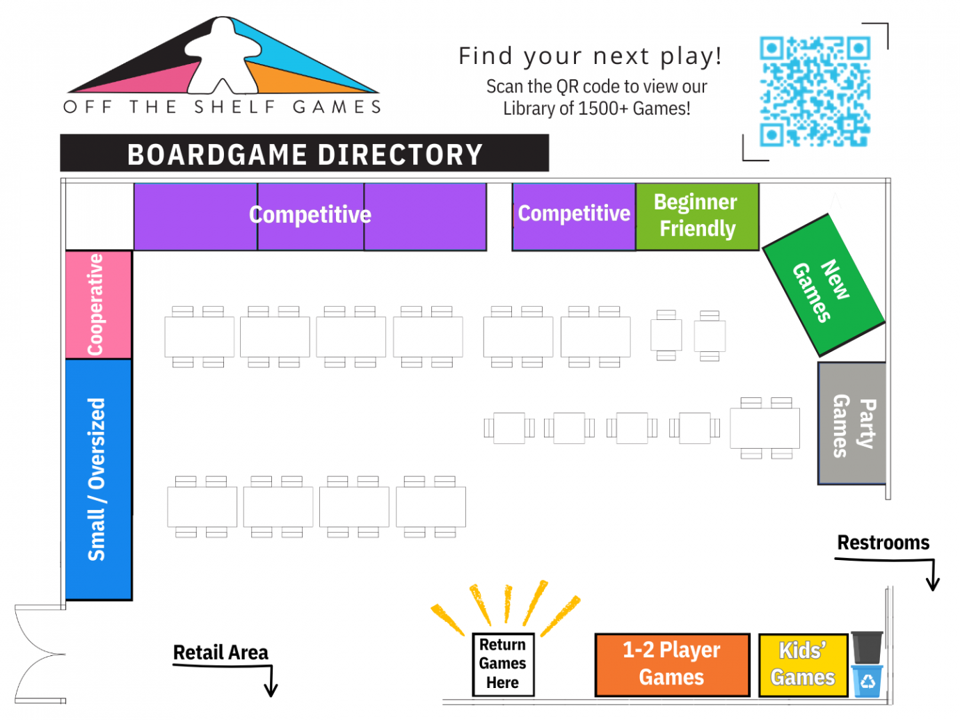 Board Game Library – Off The Shelf Games